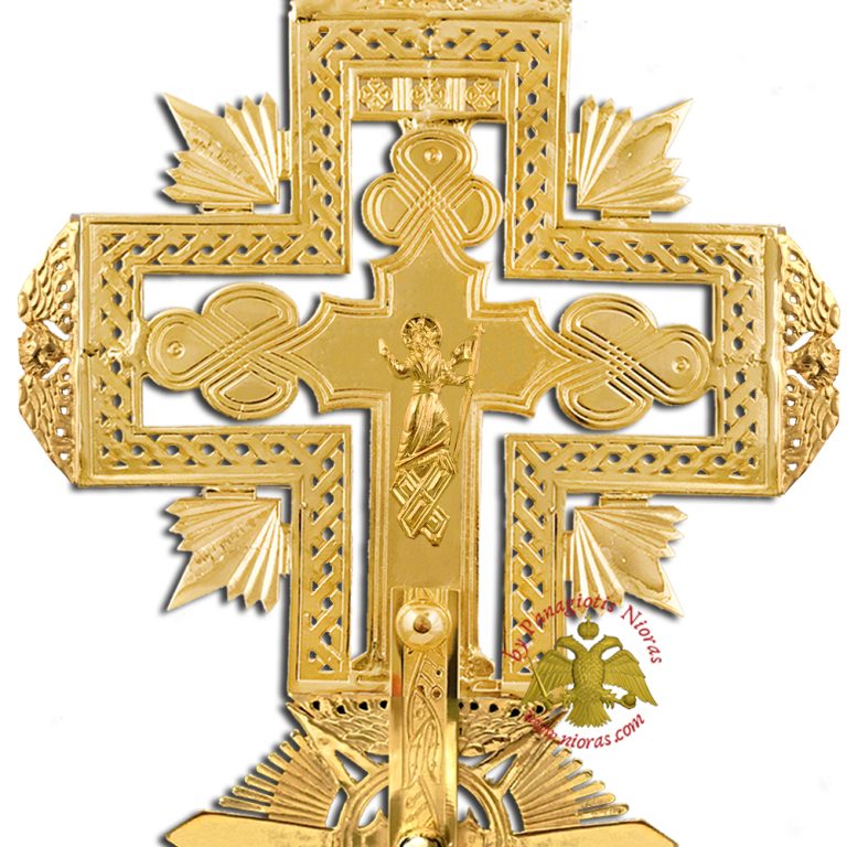 Ethiopian Coptic Exapterigon Cross Hand Made Gold Plated - Nioras ...