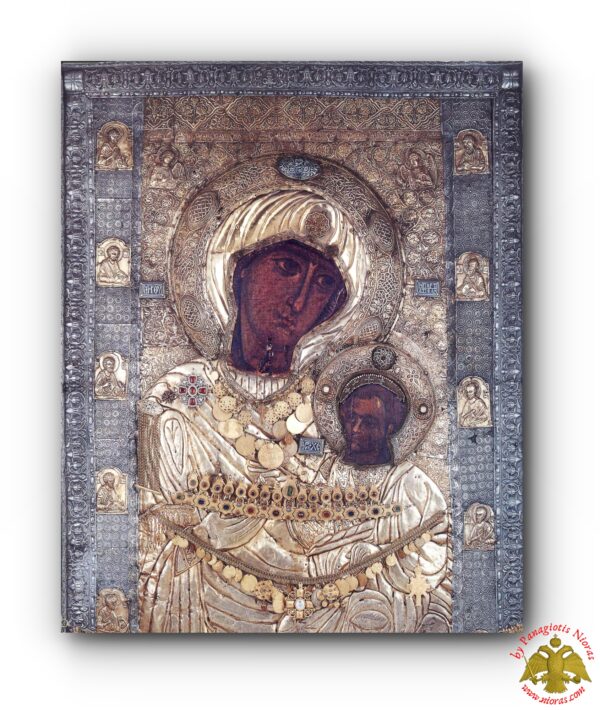 Orthodox Holy Wooden Icon of The Holy Icon of Panagia Portaitissa ...